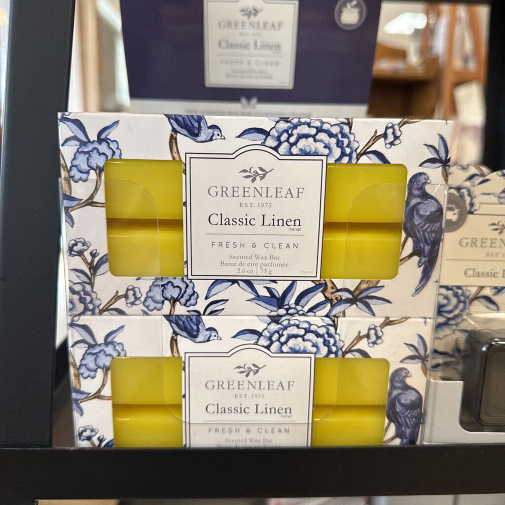 Scented Wax Bar Classic Linen – Franklin's