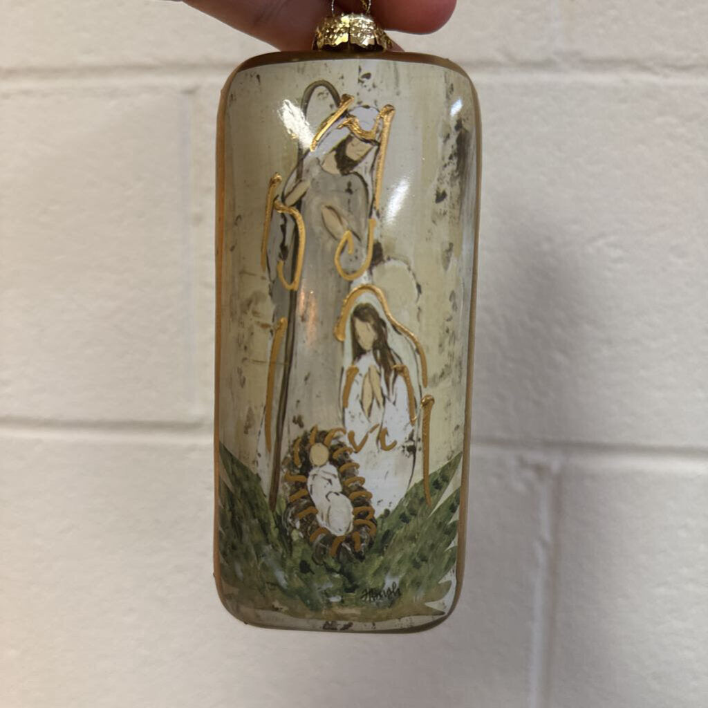 6" Holy Family Rectangle Ornament – Franklin's